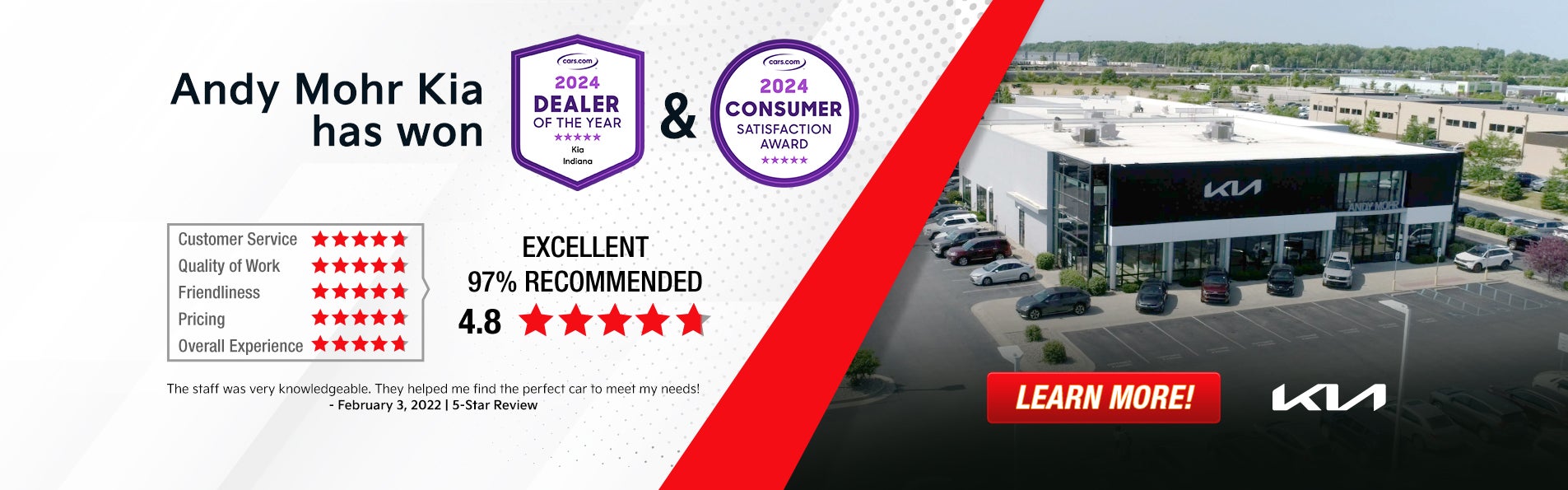 Andy Mohr Kia Reviews