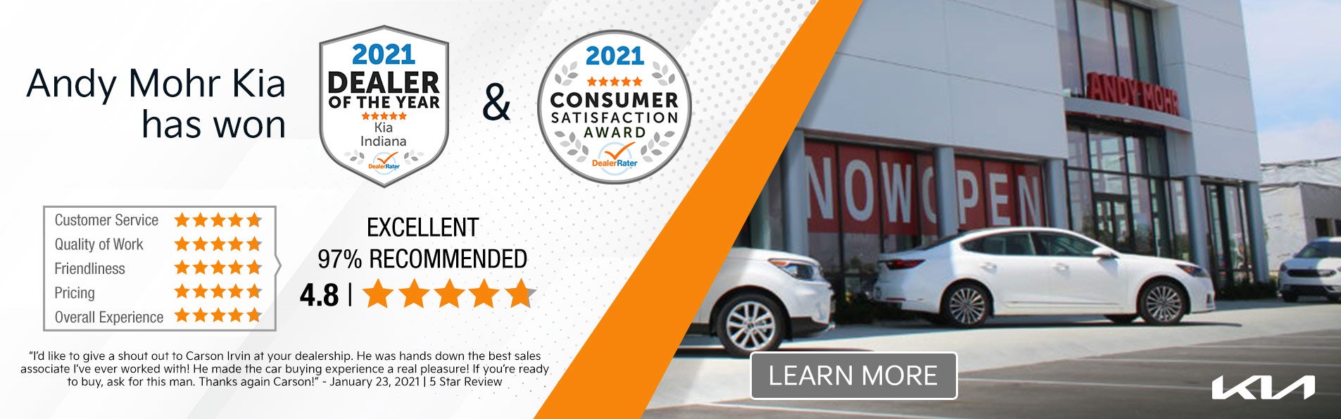 Andy Mohr Kia Reviews